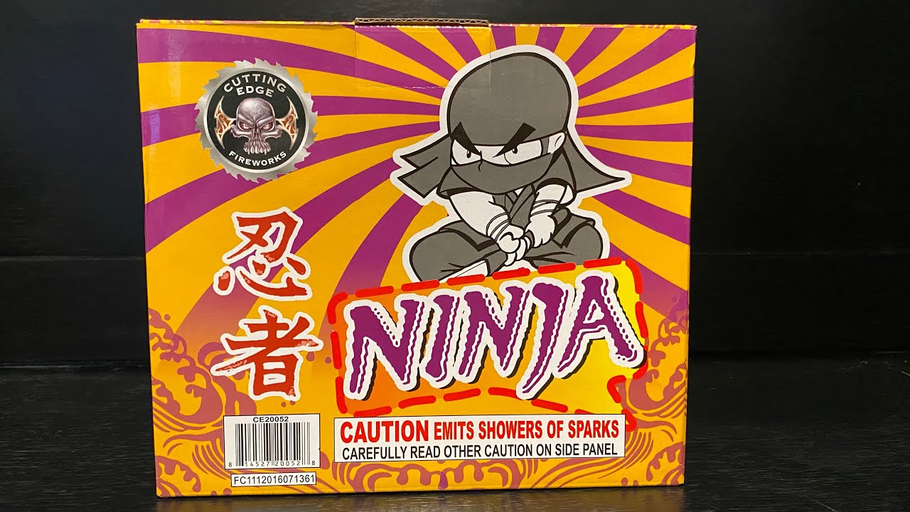 Ninja Fountain - Cutting Edge Fireworks - YouTube