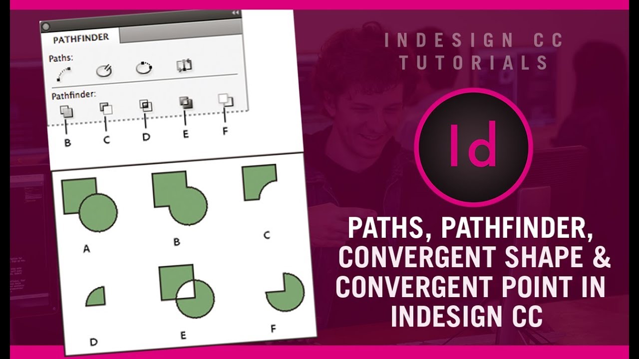 How to Basic Pathfinder tools tutorials in Indesign cc with convert ...