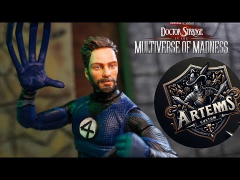 Marvel Legends Mr. Fantastic MCU John Krasinski Custom Action Figure by ...