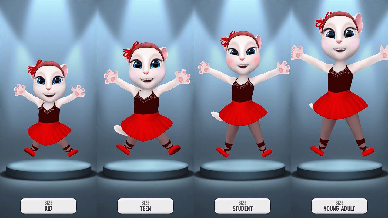 My Talking Angela Teen Size, Student Size and Young Adult Size ...