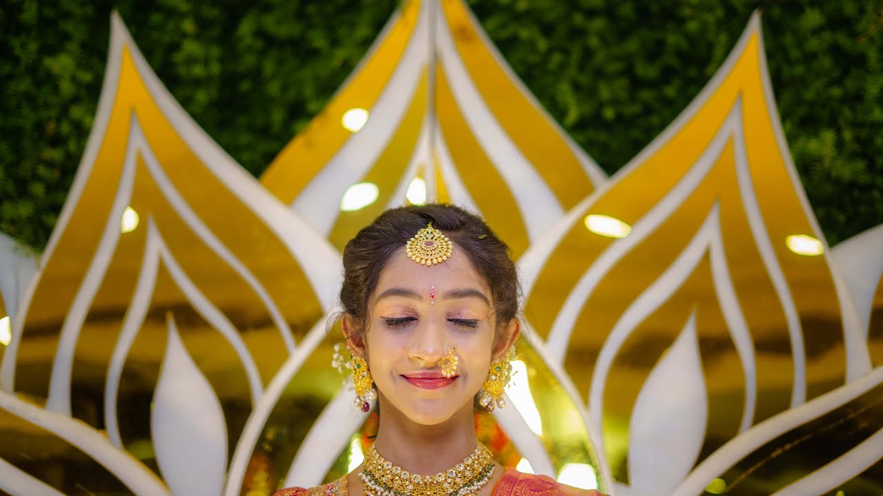 Nitya Chandrika || Half Saree Ceremony || Kool Swaroop Films - YouTube