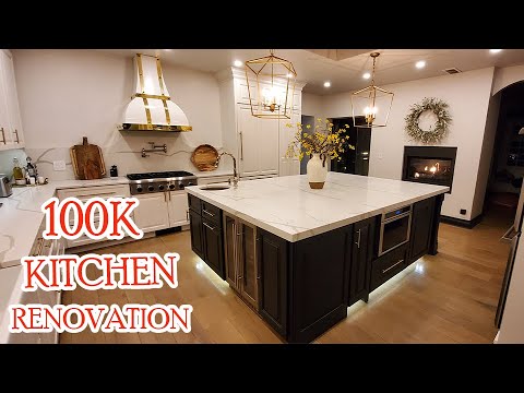 Best Kitchen I Have Ever Made. 100K Kitchen Renovation - YouTube
