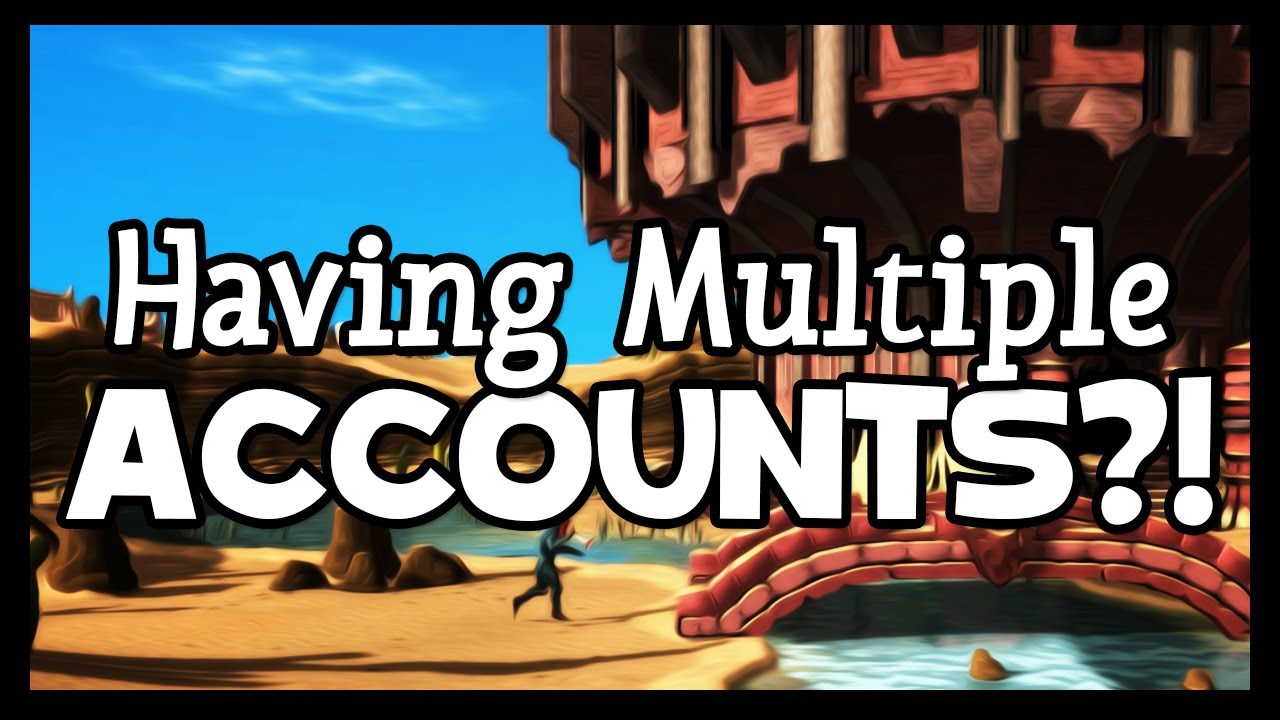 Runescape - Having Multiple Characters Per Account?! - YouTube