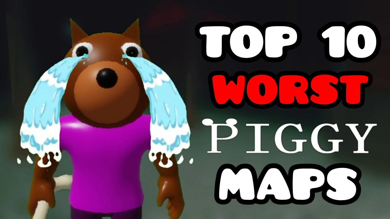 Top 10 Worst Piggy Maps - YouTube