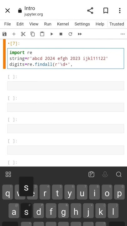 Extract number from text using regular expression. #regularexpressions #nlp #extract_digitsfrom ...