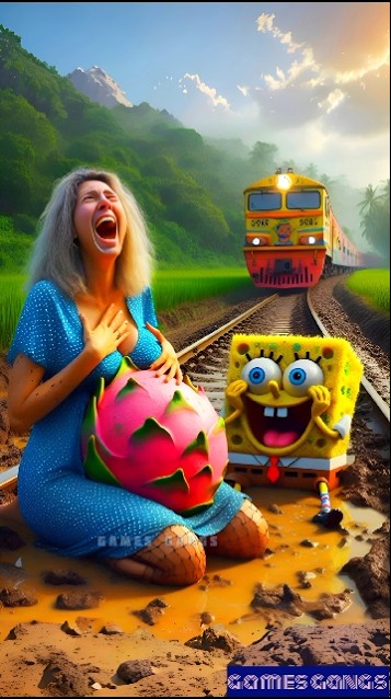 Evolution of SpongeBob: "Unexpected Labor with Spongebob and a Train ...