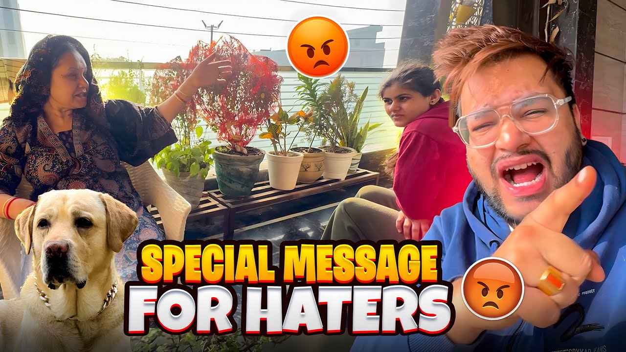 Special Message for all My Haters 🙏🏻 - YouTube