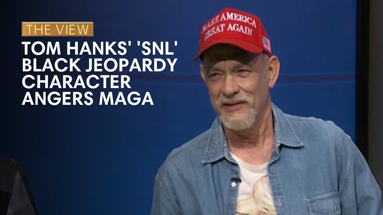 Tom Hanks' 'SNL' Black Jeopardy Character Angers MAGA - YouTube