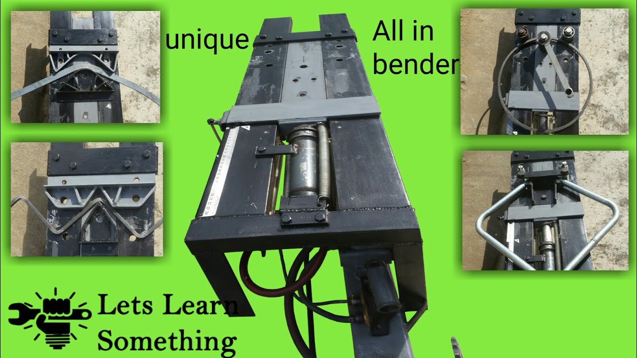 Homemade Roller,Metal and Pipe Bender (Part 2 of 3) - YouTube
