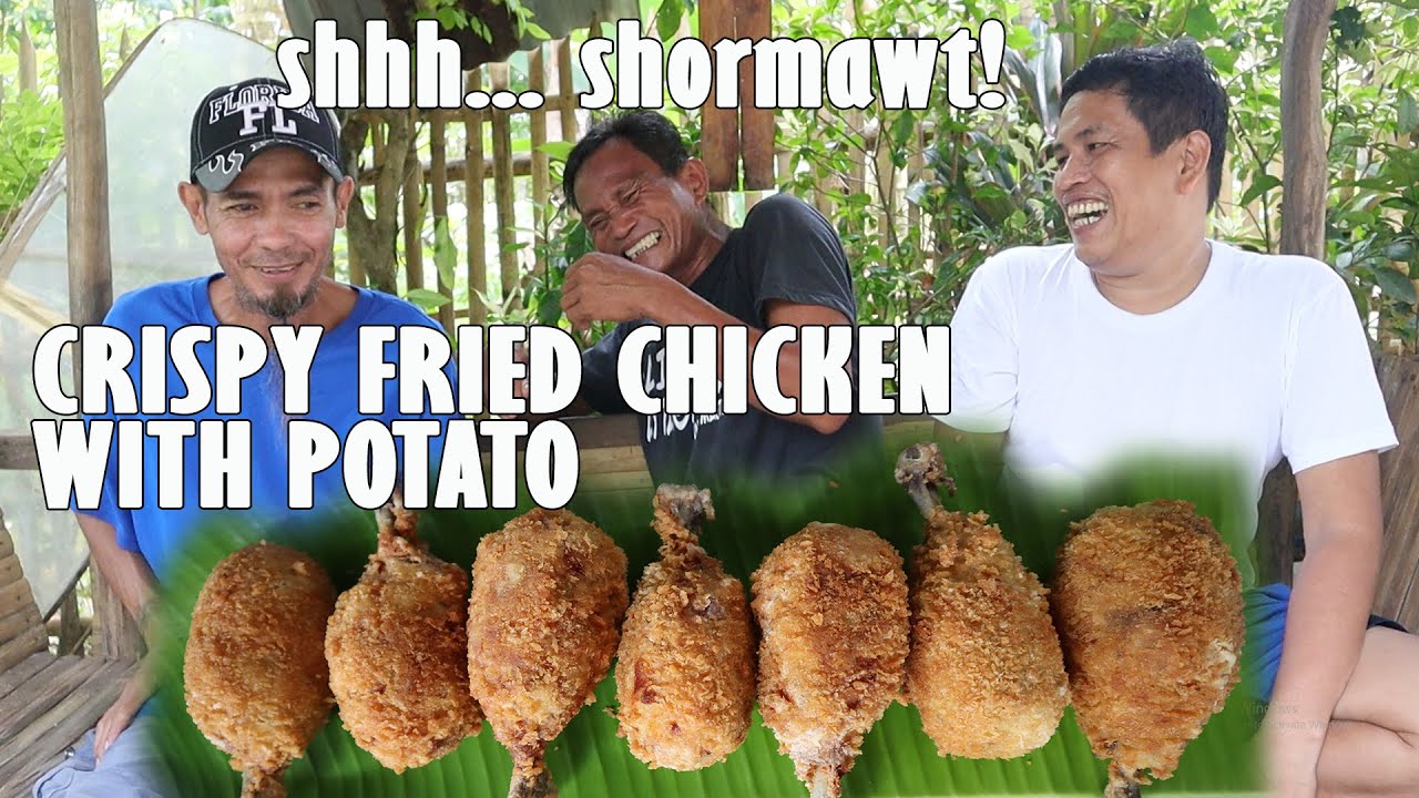 POTATO FRIED CHICKEN | SHHHH... SHORMAWT! - YouTube