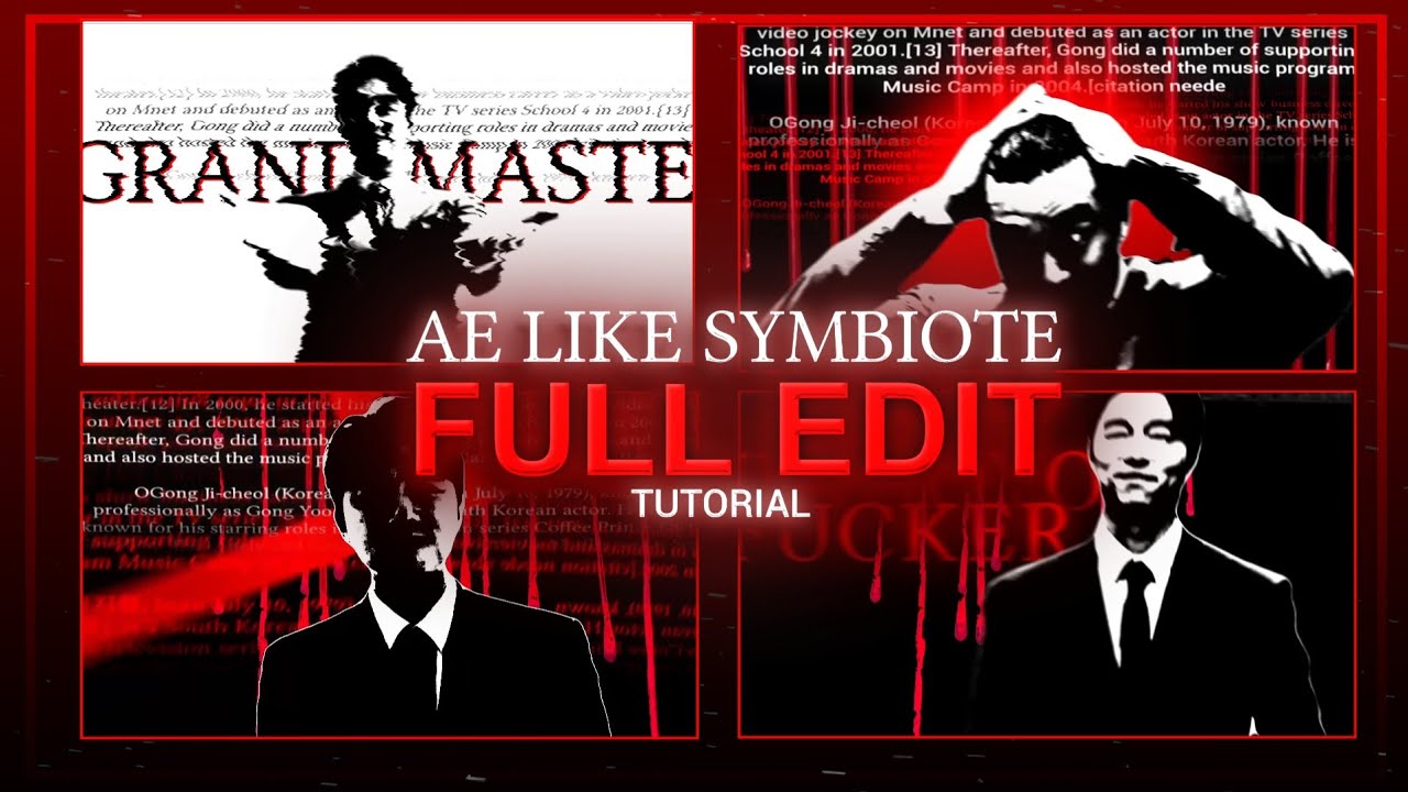 symbiote style edit tutorial on alight motion (+preset) ️ ️ - YouTube