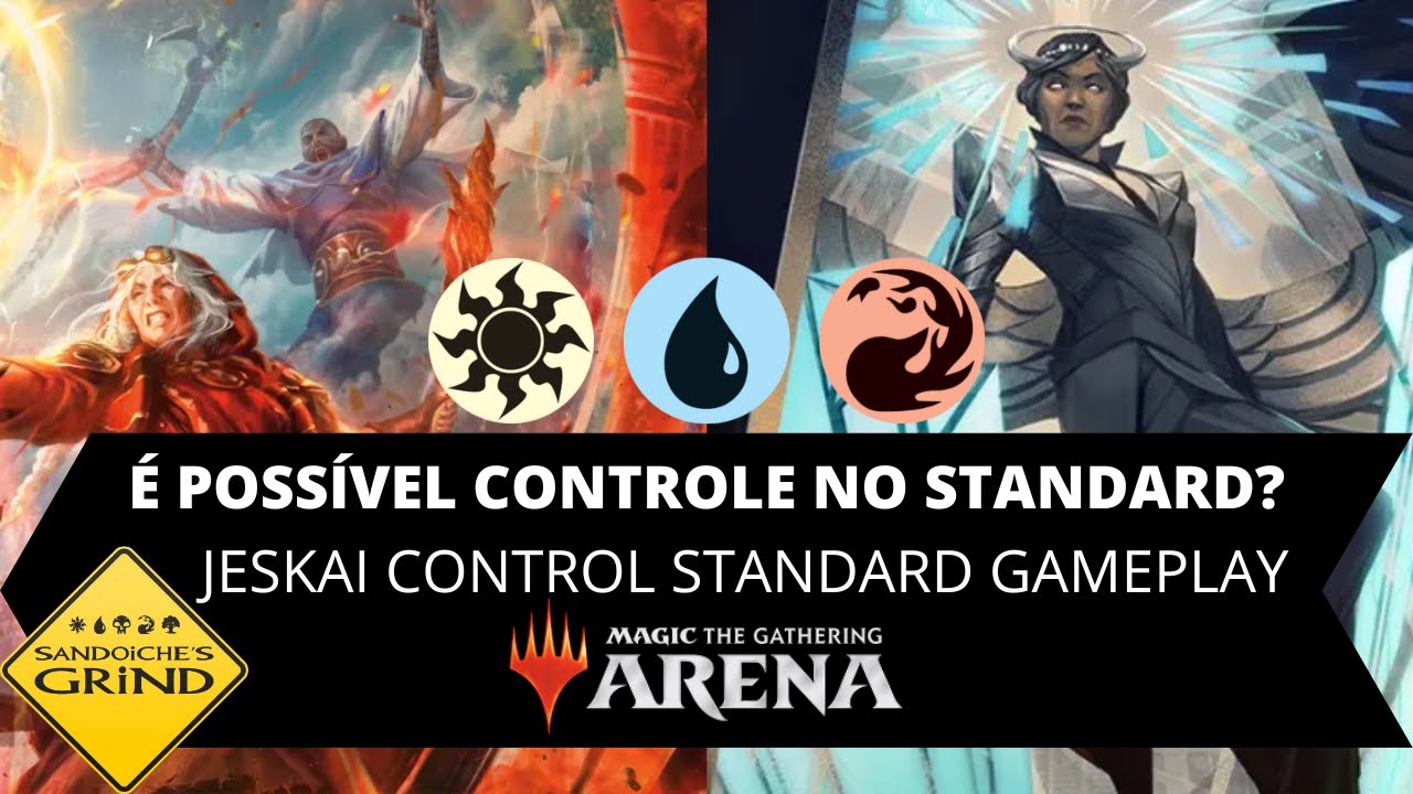 É POSSÍVEL CONTROLE NO STANDARD? Jeskai Control Standard Gameplay ...