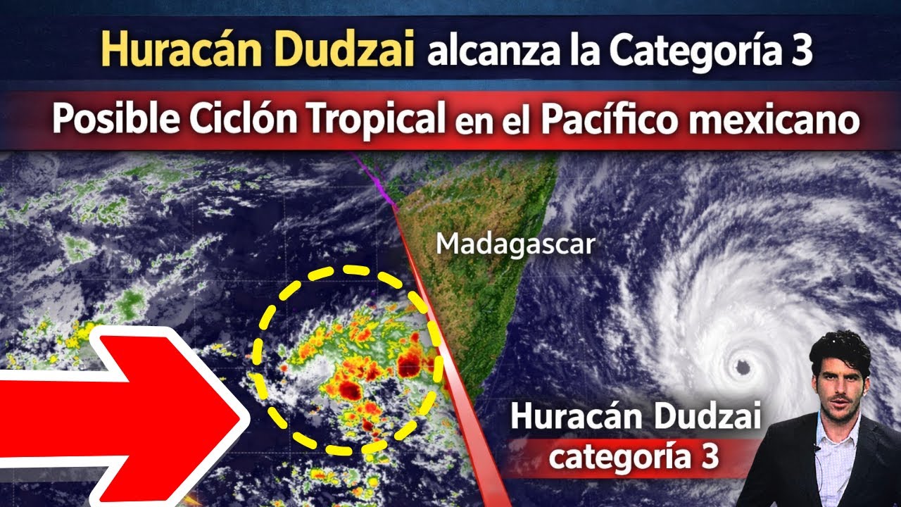 Huracán Dudzai alcanza la Categoría 3. Posible Ciclón Tropical en el ...