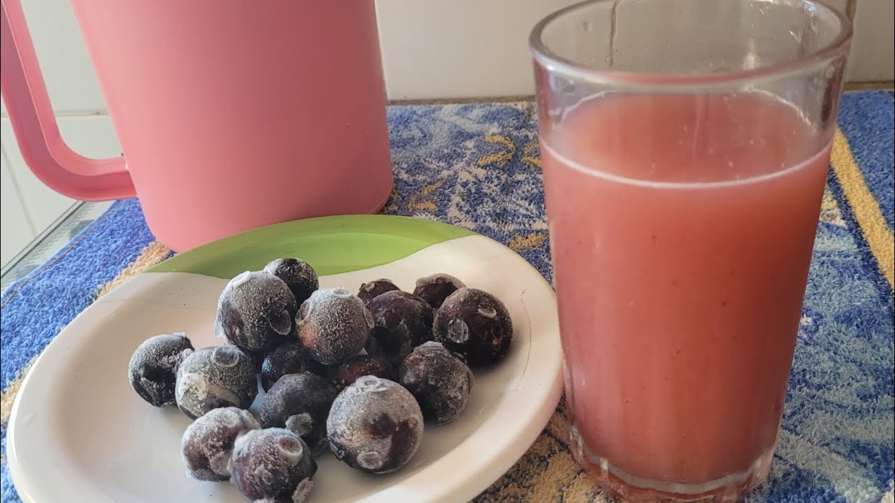 Suco de jabuticaba congelada/Como congelar #jabuticaba - YouTube