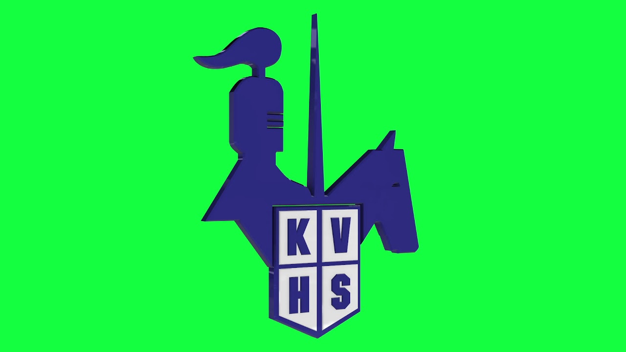 Kennebecasis Valley High School Crusaders Green Screen Logo Loop Chroma ...