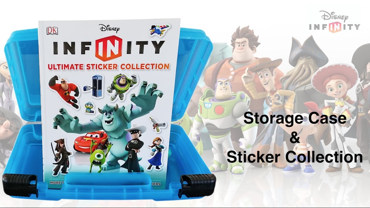 Life Made Better Disney Infinity Figure Storage Case & Sticker ...