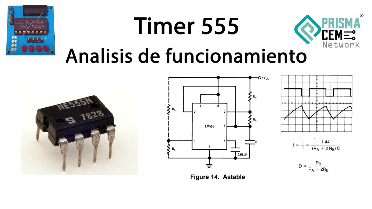 Timer 555 analisis de funcionamiento #electronica - YouTube