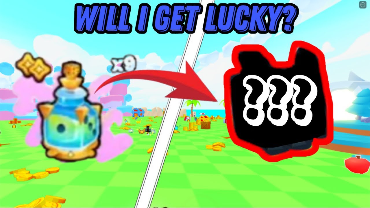 Using x9 Instant Luck III Potions!! | Pets Go! | Roblox - YouTube