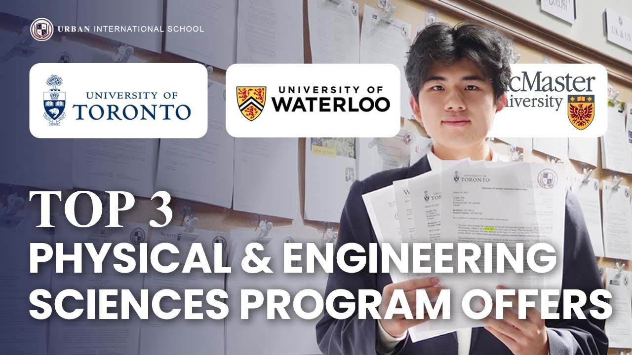 Top 3 Physical & Engineering Sciences Program Offers : Meet Zhu, Tongbo - YouTube