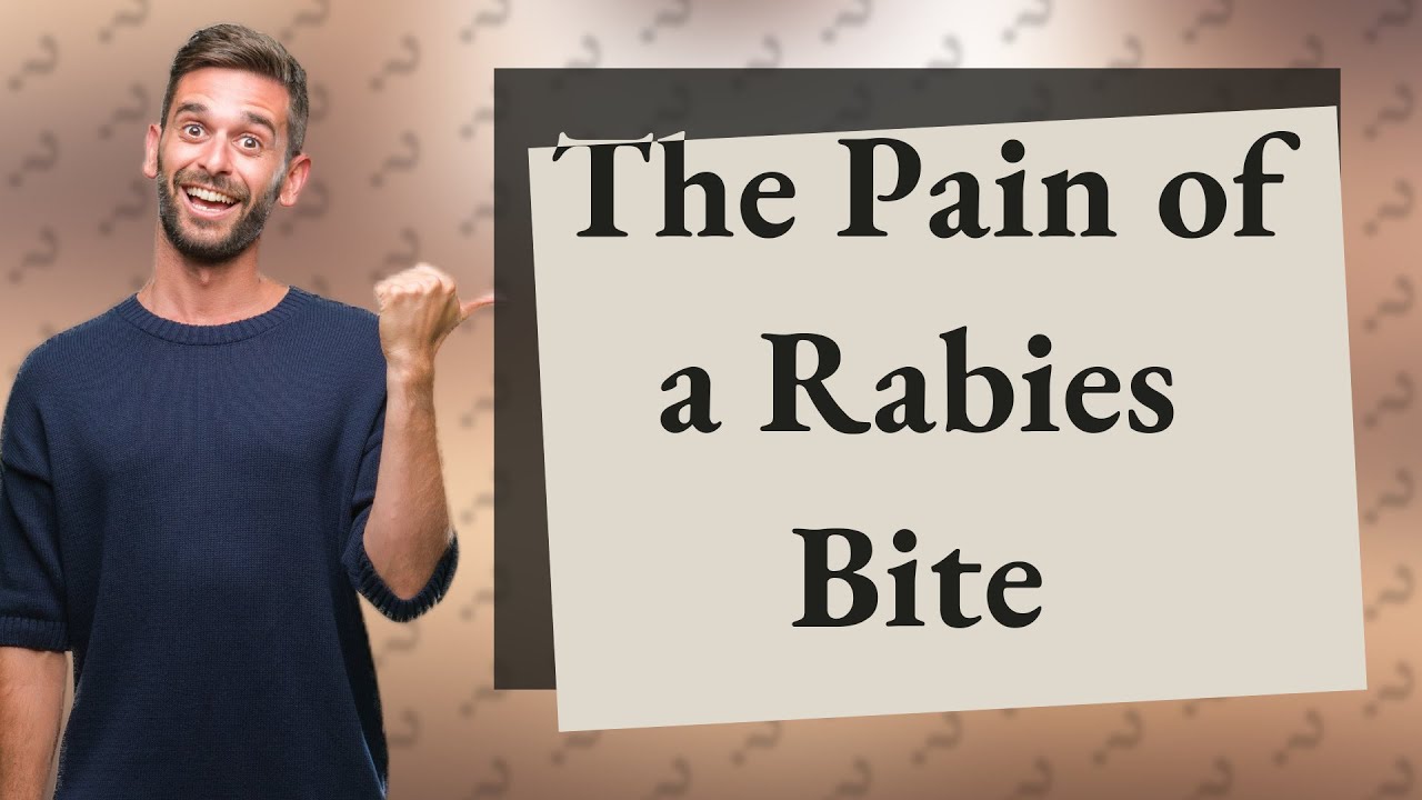 How painful is a rabies bite? - YouTube
