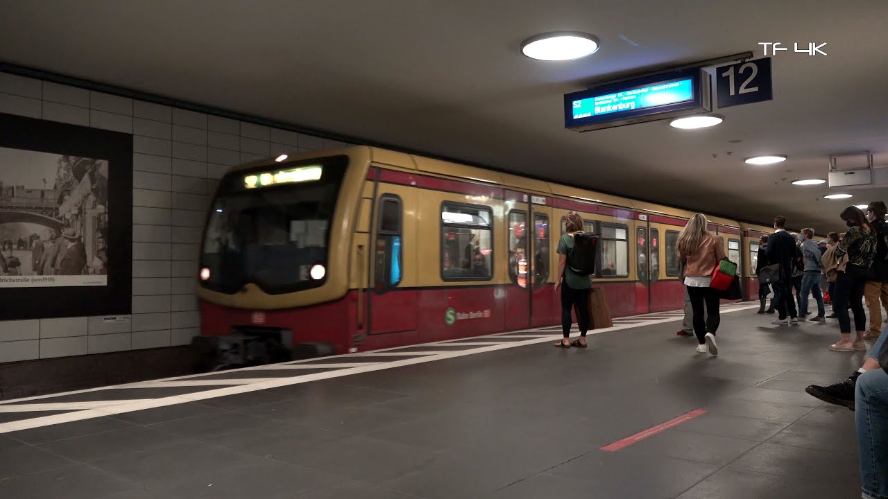 S-Bahn Berlin - Friedrichstraße , S2 nach Blankenburg - YouTube