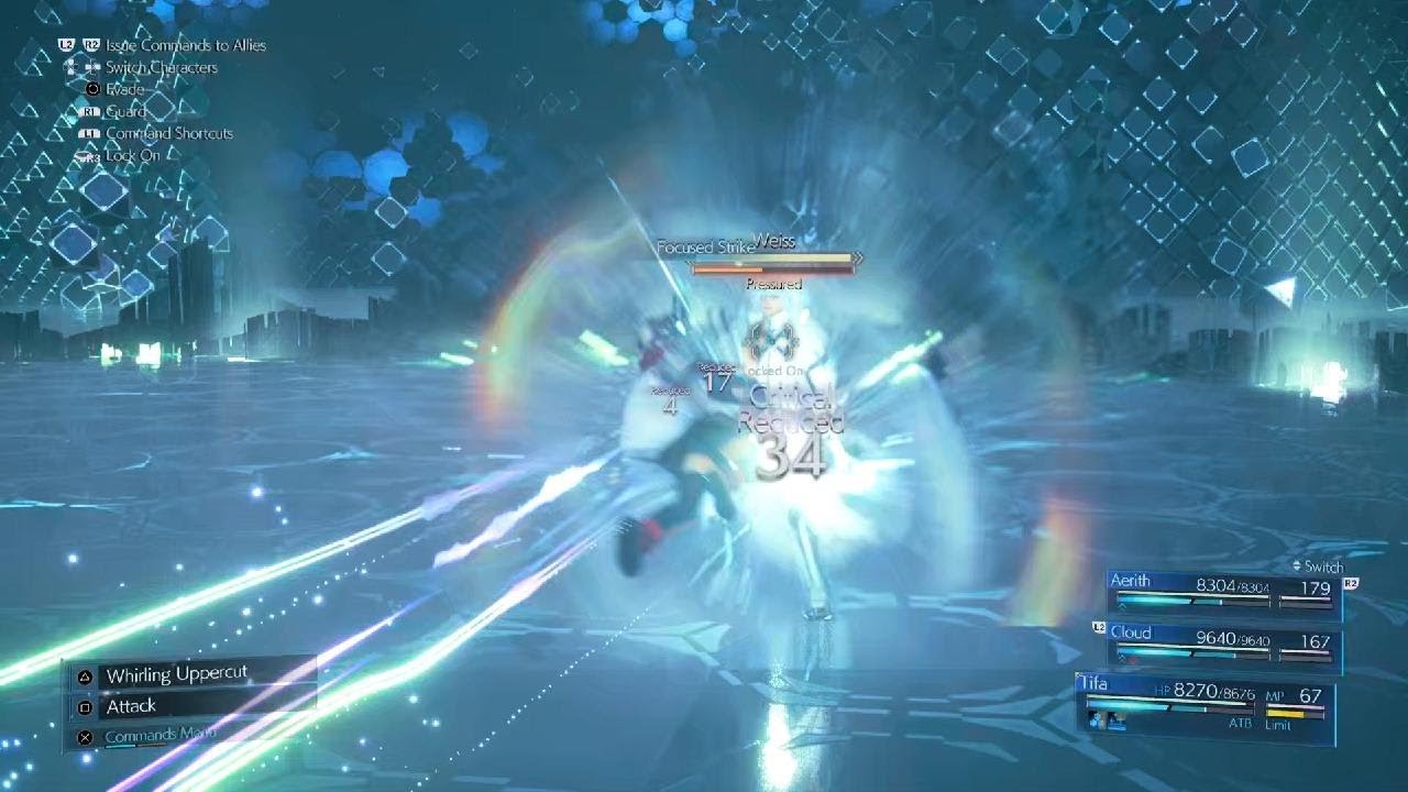 FINAL FANTASY VII REMAKE_Weiss fight - YouTube