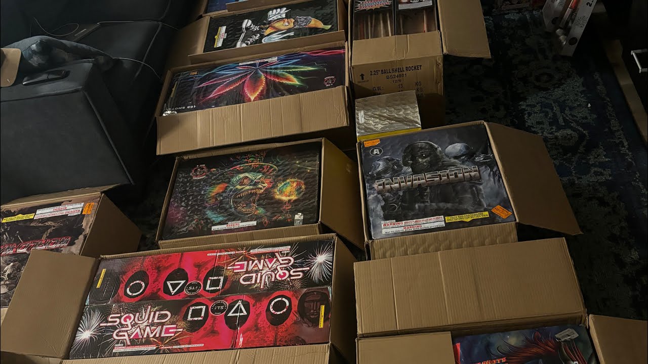 Final Firework stash update for 2024 #stash #pyro - YouTube