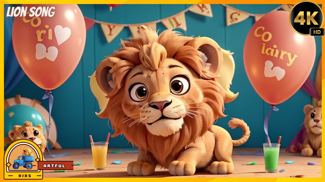 Lion Dem Song For Kids | Artful Animations - YouTube