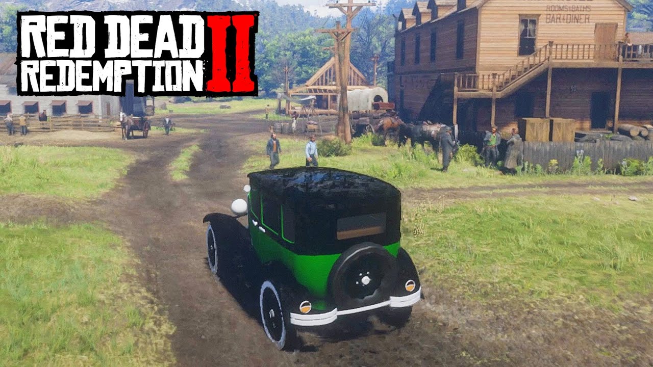 BALADE EN VOITURE ! RED DEAD REDEMPTION 2 - YouTube