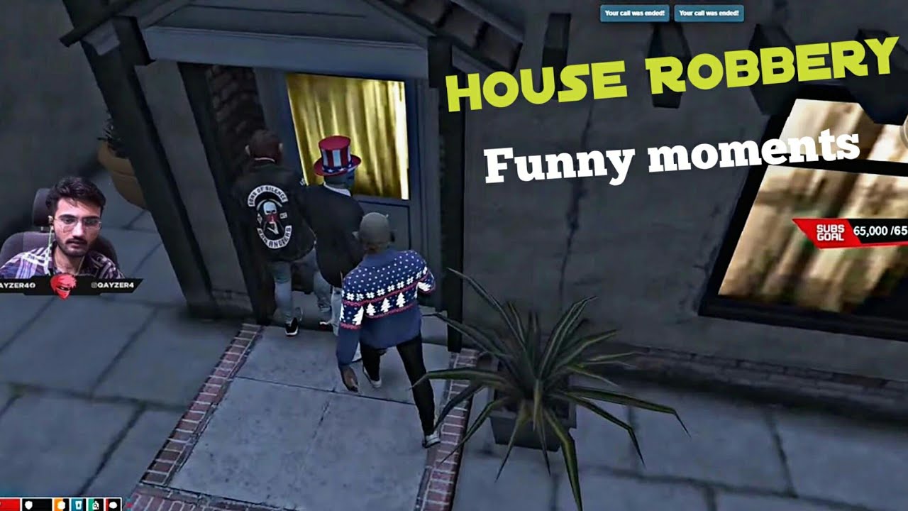 House robbery funny moments | Tillu GTA 5 | GTA 5 highlights - YouTube