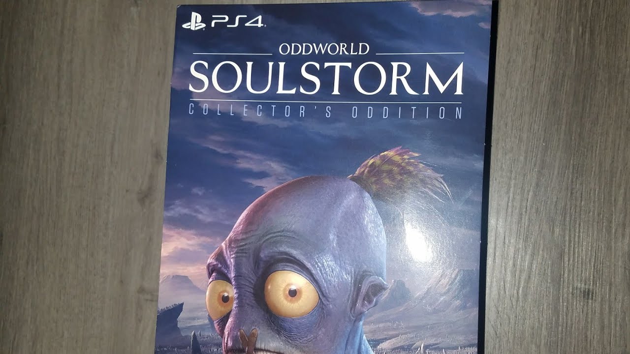 Oddworld Soulstorm: Collector's Oddition For PS4 Unboxing - YouTube