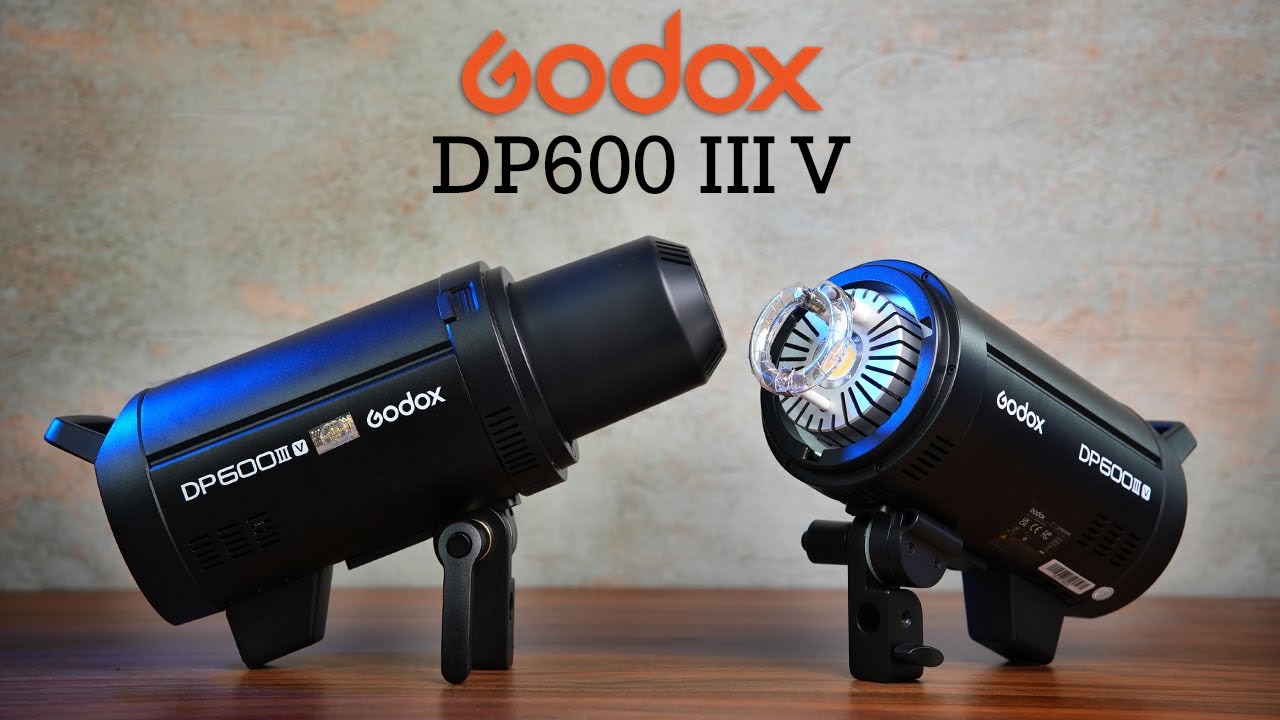 Godox DP600 III V | Wireless studio flash system - YouTube