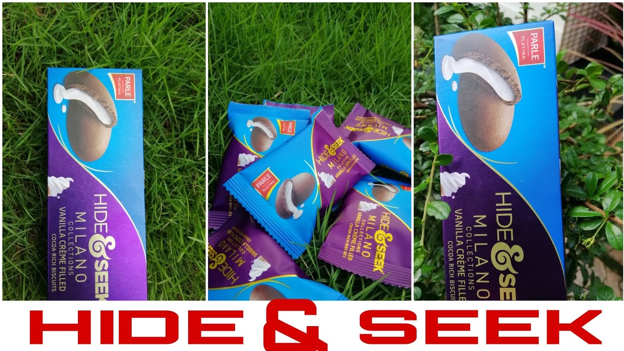 Milano Hide&seek vanilla creme filled choco rich biscuits|#youtubevideo ...