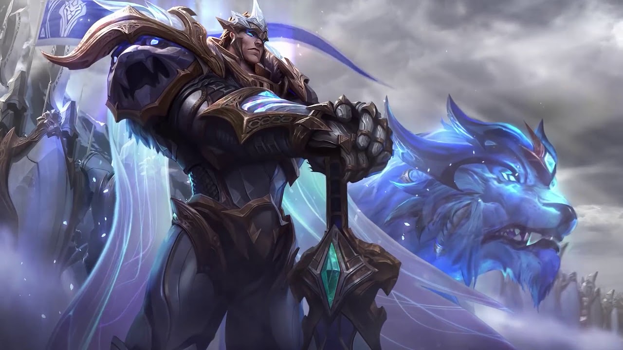 Todas las interacciónes de Garen rey divino hacia darius rey dios ...