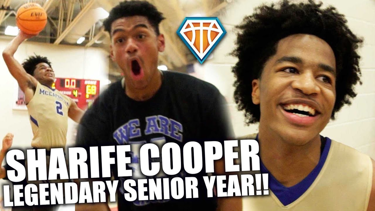 SHARIFE COOPER CRAZY SENIOR HIGHLIGHTS!! | Most Decorated Point Guard ...