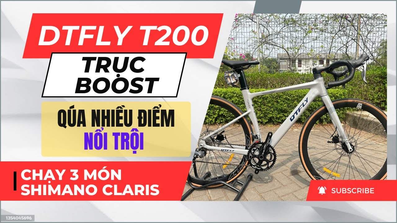 Xe Đạp DTFLY T200 | Cấu Hình Khủng | Sao Lại Rẻ Vậy - YouTube