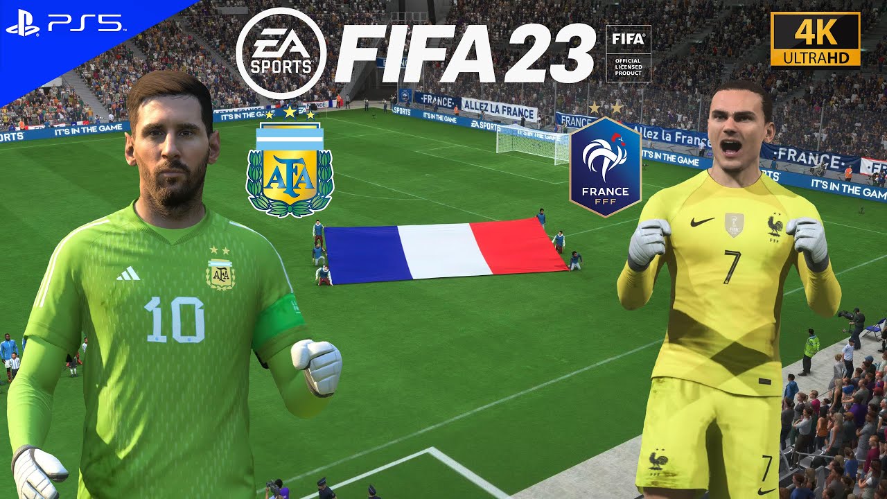 FIFA 23, Messi and Griezmann are goalkeepers in national teams, FRANCE ...