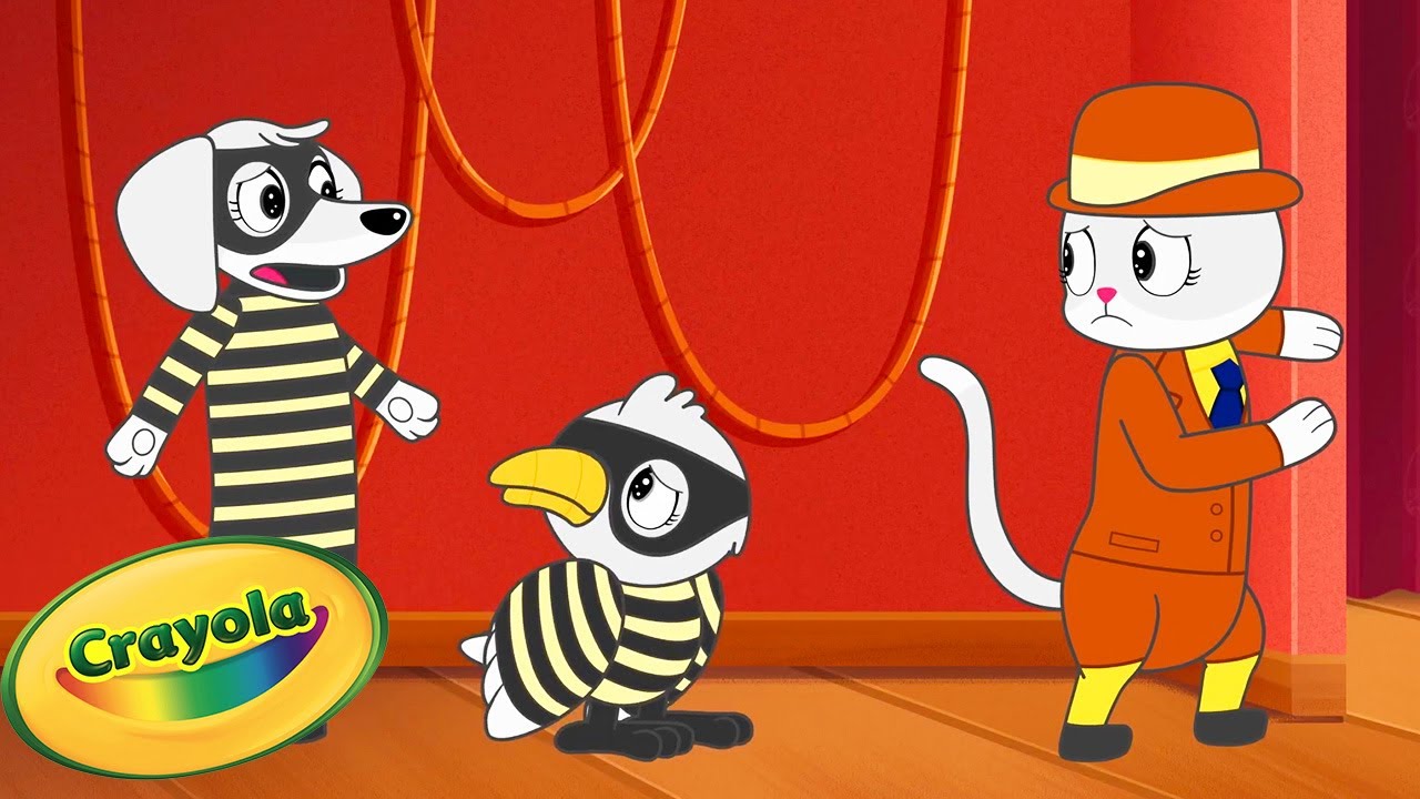 Live On Stage! 🎭 Crayola Scribble Scrubbie Pets | Cartoons for Kids ...