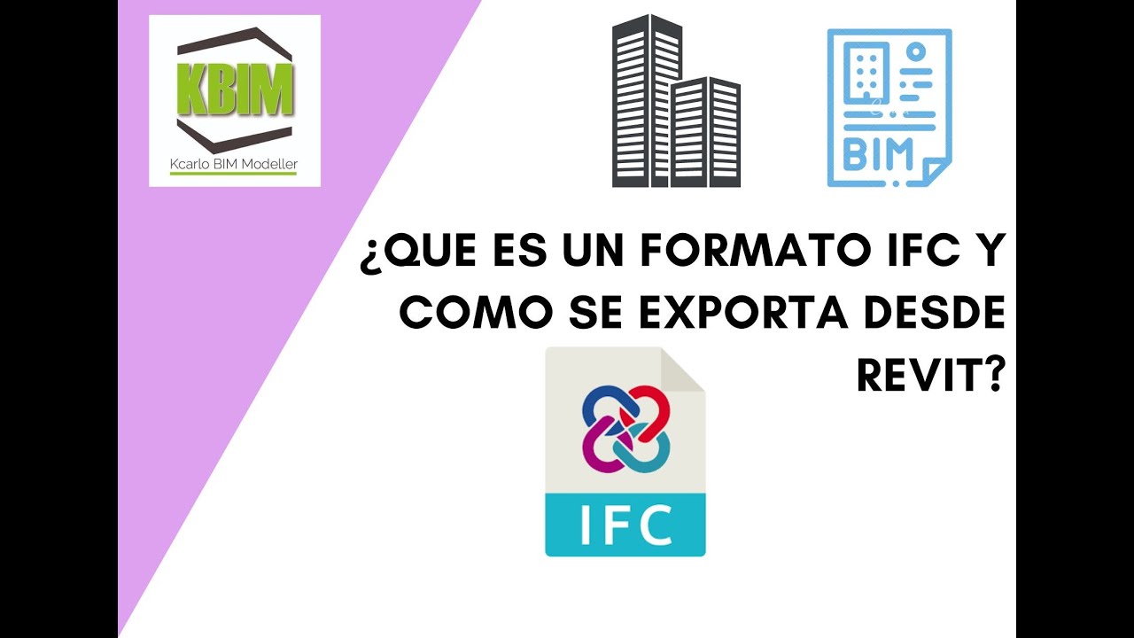ℹ¿Que es IFC? / Exportación de IFC desde Revit - YouTube