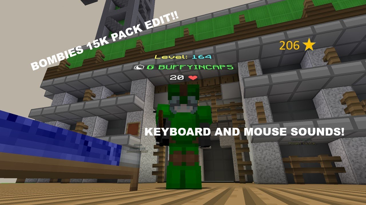 Bombies 15k pack edit Keyboard And Mouse Sounds | Hypixel Bedwars - YouTube