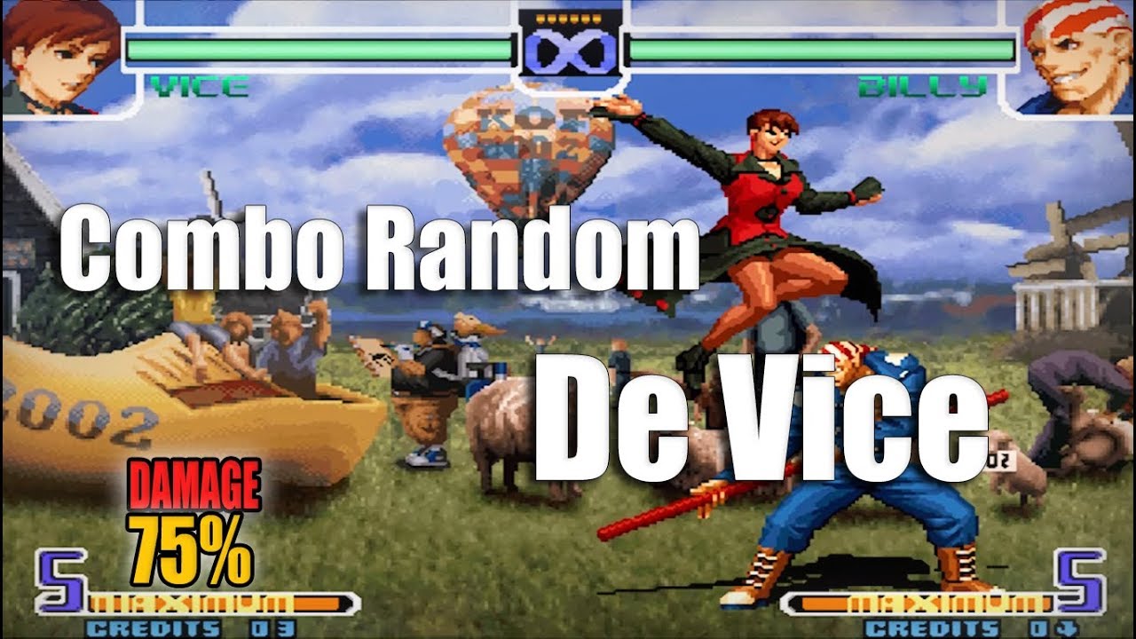 Combo Random #36 | Vice - KOF 2002 Magic Plus [Tutorial] - YouTube