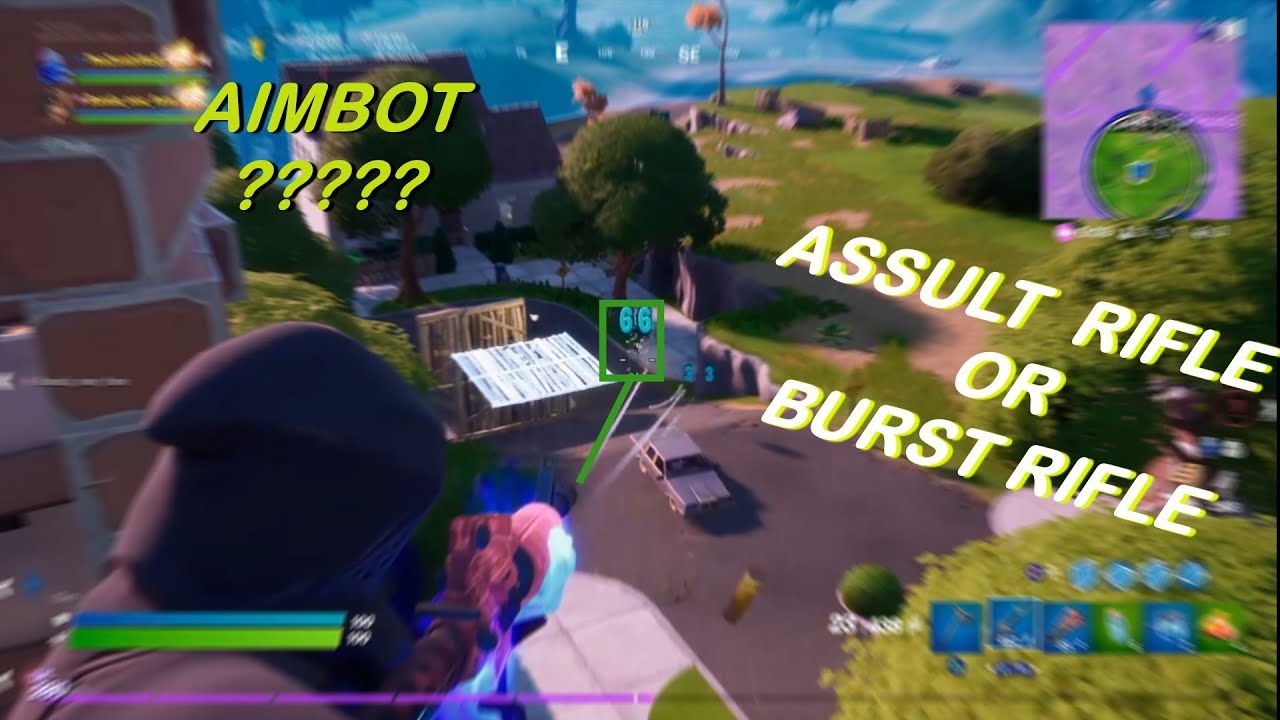 ASSULT RIFLE OR BURST RIFLE??(DO I USE AIMBOT, NOPE) - YouTube