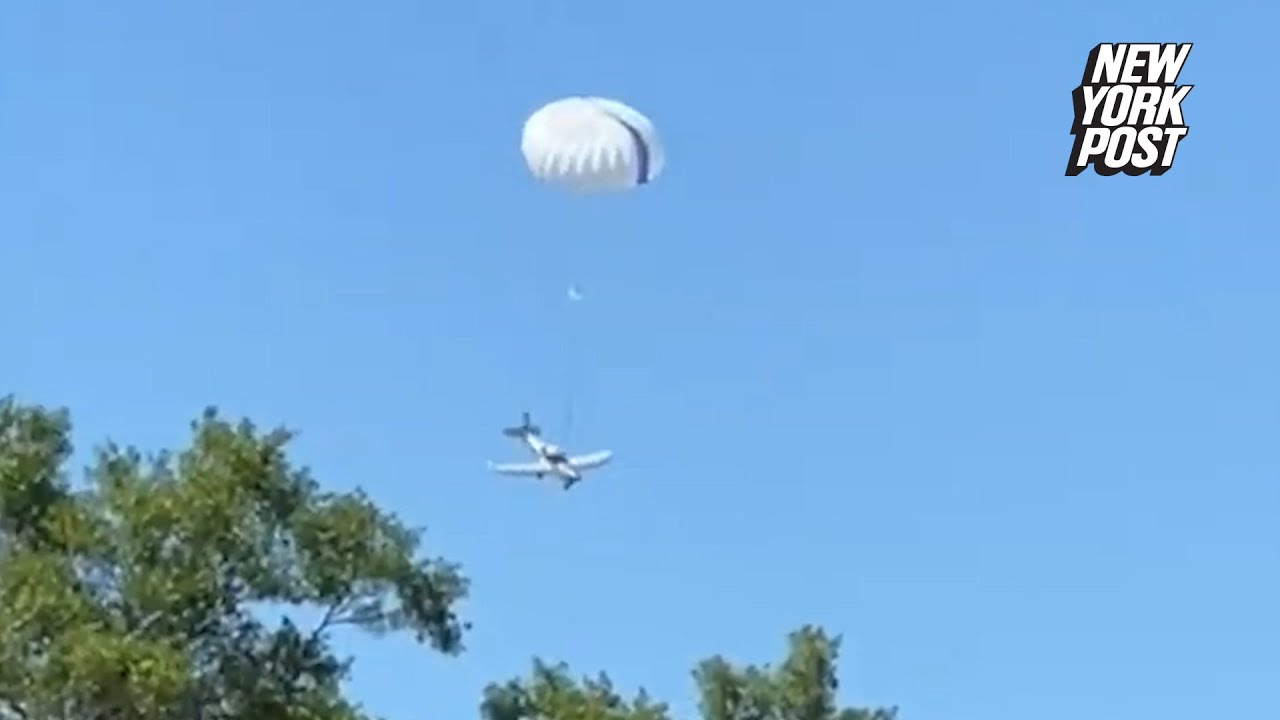 WILD VIDEO: 2 escape unscathed after small plane spirals out of sky w ...