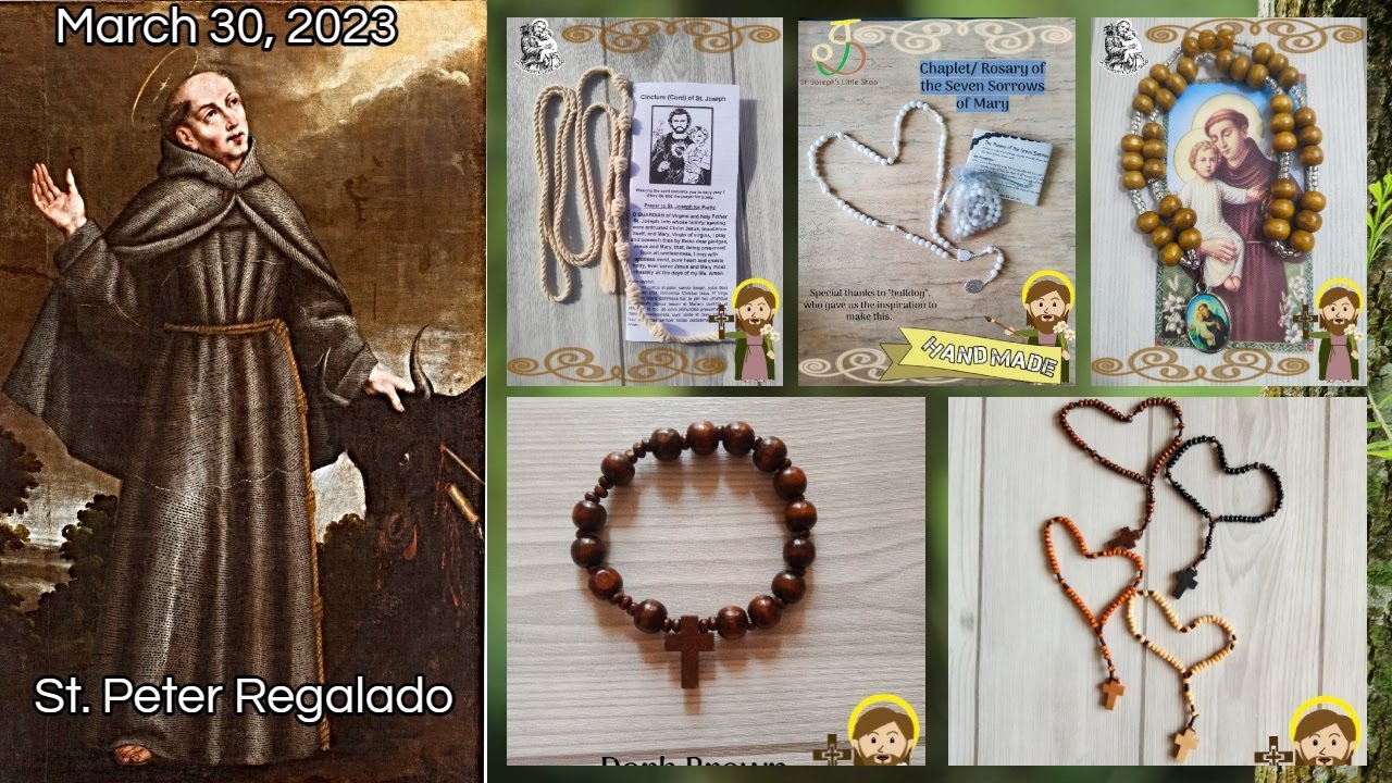 March 30- Orders on the feast of St. Peter Regalado 2023 - YouTube