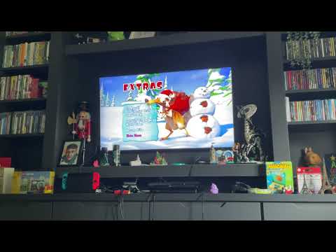 Ice Age A Mammoth Christmas DVD Menu Walkthrough