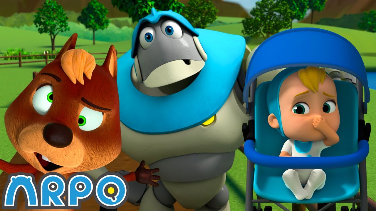 A Stinky Situation!!! | Baby Daniel and ARPO The Robot | Funny Cartoons ...