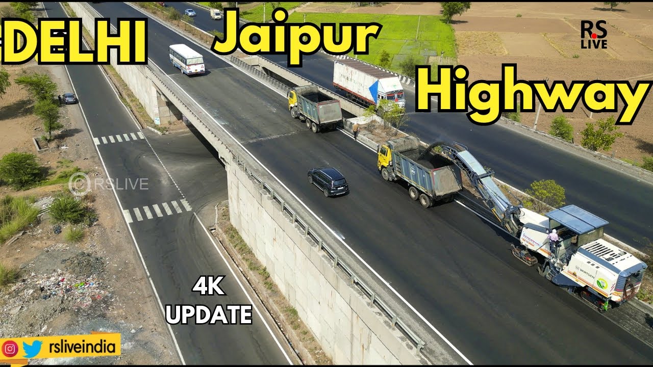 Delhi Jaipur Highway - NH 48 | #rslive | #4k - YouTube