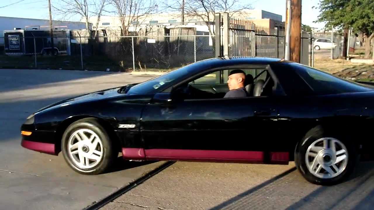 Camaro Z28 Corvette Engine Black.AVI - YouTube