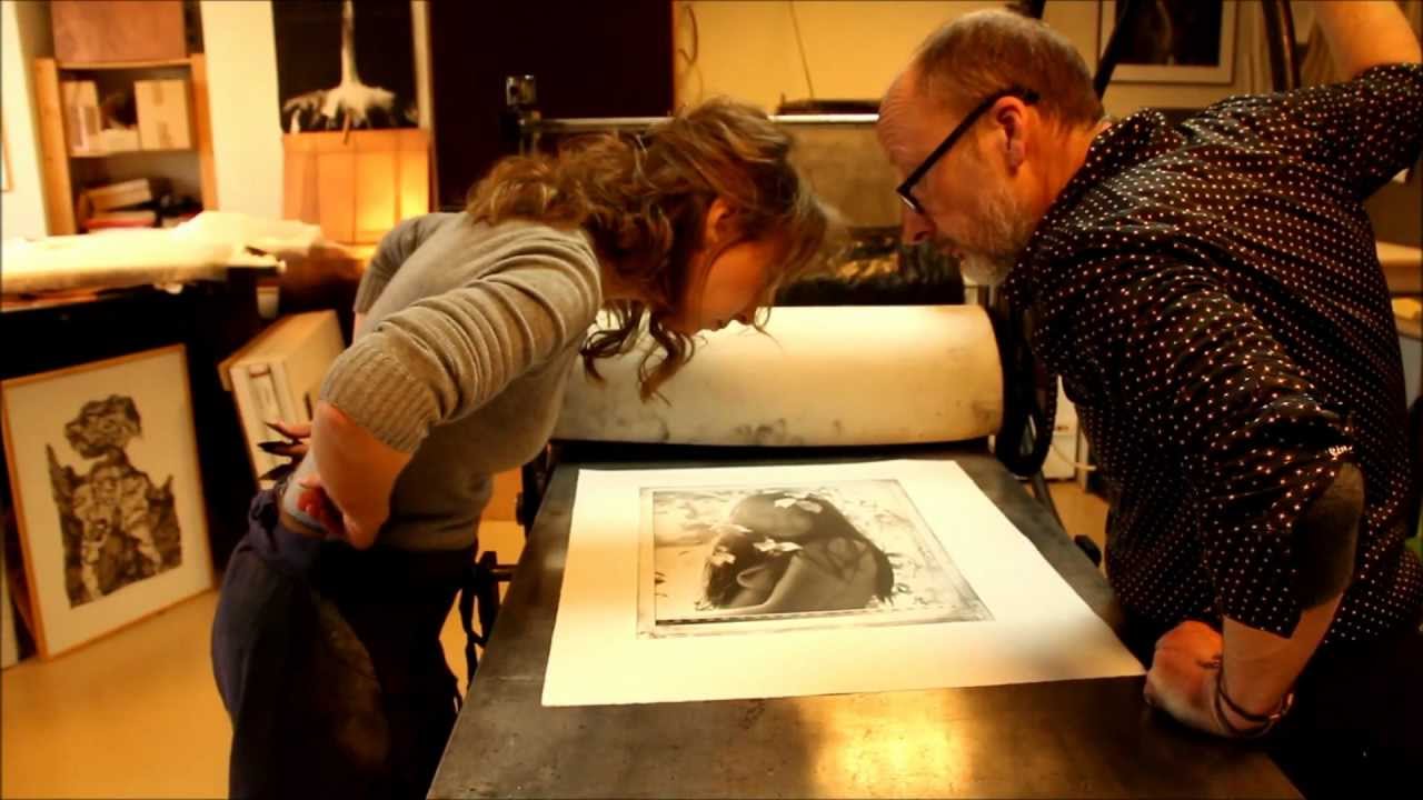 A la rencontre de... Fanny Boucher, Héliograveur à l'Atelier Hélio'g à ...