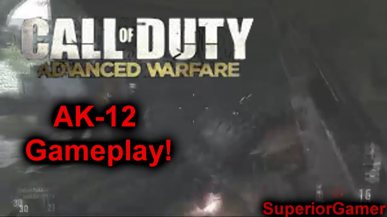 Cod Advanced Warfare - AK-12 Multiplayer Gameplay! - YouTube